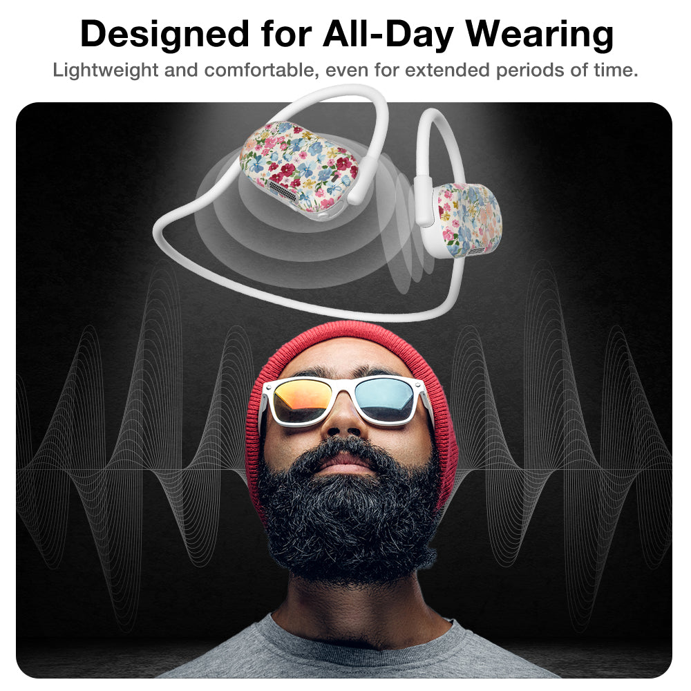 Purity Air Open Ear Headphones - Solstice Bloom | myunu