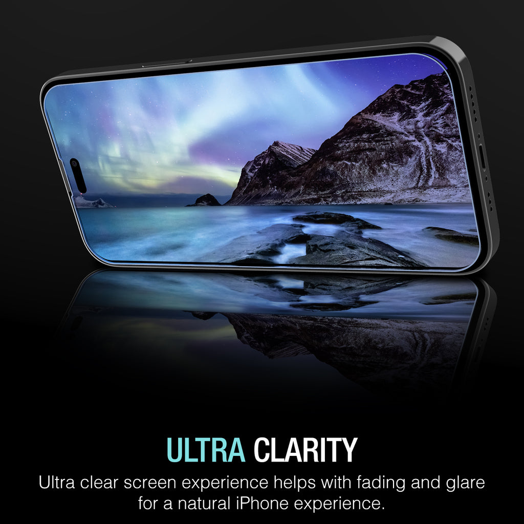 Purity (5 in 1) 3 Pack Screen Protector + 2 Pack Camera Lens Protector ...